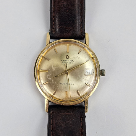 ARMBANDSUR, guld, 18K, Certina automatic. Klockor & Ur - Armbandsur ...