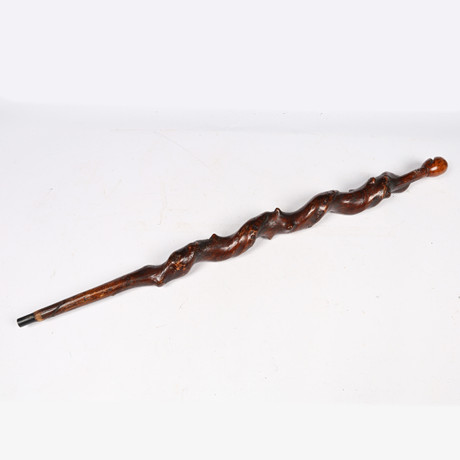 A 19TH CENTURY WALKING CANE. Swedish Folk Art - Other - Auctionet