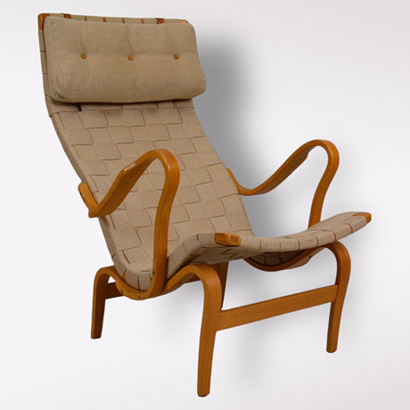 BRUNO MATHSSON. Fåtölj, Pernilla, Dux. Möbler - Fåtöljer & Stolar ...