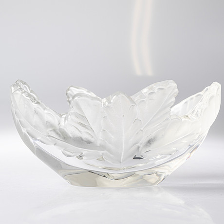 A glass bowl, “Compiegne”, Lalique. Glass - Art glass - Auctionet
