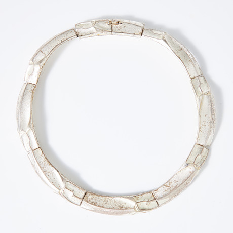 BJÖRN WECKSTRÖM, a sterling silver 'Salla' necklace for Lapponia ...