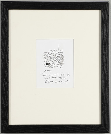 `MATT` (MATTHEW PRITCHETT MBE) (B.1964). I'M GOING TO HAVE TO ASK YOU ...