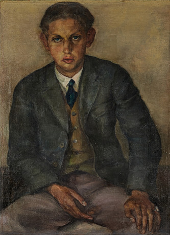 VALENTINE PÄÄBO LAROCHE (Estonia, born 1909), Portrait depicting Eddy ...