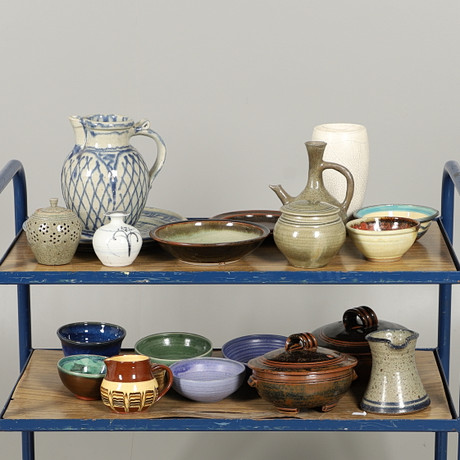 NIC HARRISON & VARIOUS STUDIO POTTERY. Ceramics & Porcelain - European ...