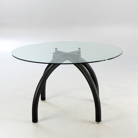 ETTORE SOTTSASS. knob 'Spyder' dining table. Memphis design, 1980s ...