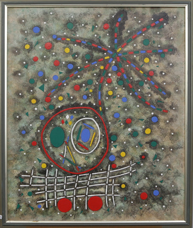 HOSSEIN FALLAHI (IRAN 1938). OLJA, på duk, signerad. Konst - Måleri ...