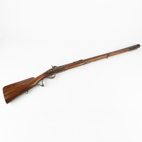 JOHAN REICHARDT, (1730-1806), slaglåsgevär, Stockholm. Vapen ...