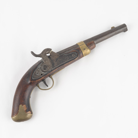 A 19th century slingshot gun for the Swedish Navy. Weapons & Militaria ...