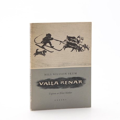 LAPPONICA. NILS NILSSON SKUMS VALLA RENAR 1955 MED 46 TECKNINGAR AV ...