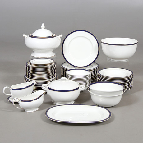 MATSERVIS, 67 delar, porslin, "Carl", Duka. 2000-tal. Keramik & Porslin ...