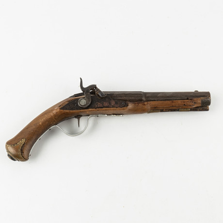 A SLAG LOCK PISTOL, 1700/19TH CENTURY. Weapons & Militaria - Guns ...