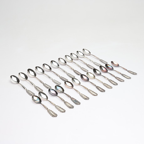 TESKEDAR, 23 st, silver, 223 gr. Silver & Metall - Silver - Auctionet