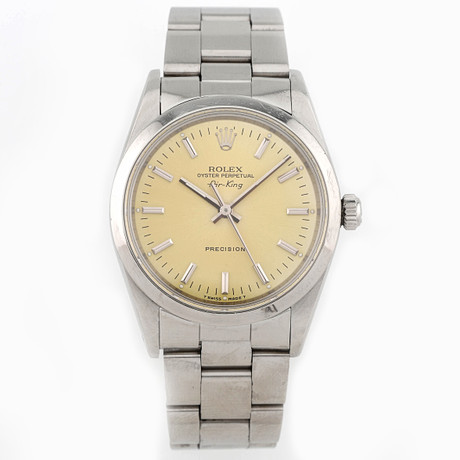 ROLEX AIR KING, Wristwatch, steel, automatic, circa 1990. Clocks ...
