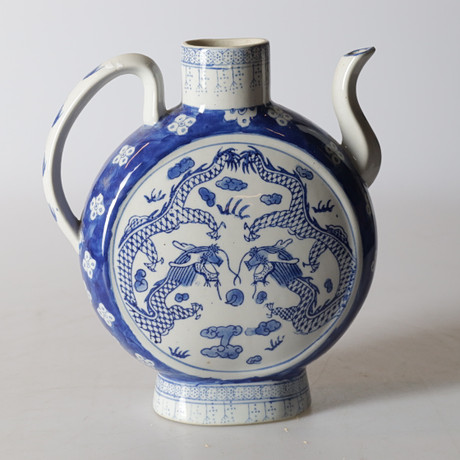A Chinese porcelain stoneware jug, probably contemporary. Ceramics ...