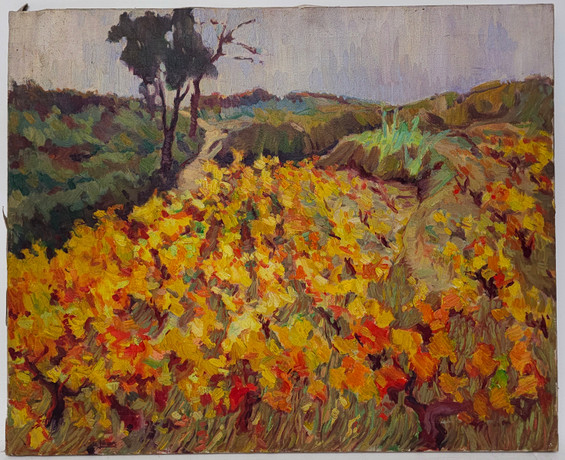 JOSEP CORES MAS (1935). LANDSCAPE. OIL ON CANVAS. Art - Paintings ...