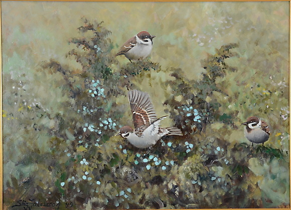 STIG JAKOBSSON. Oil on Board. Art - Paintings - Auctionet