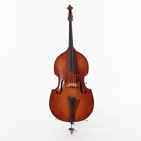 A double bass with cover, mid 20th century. Miscellaneous - Musical ...