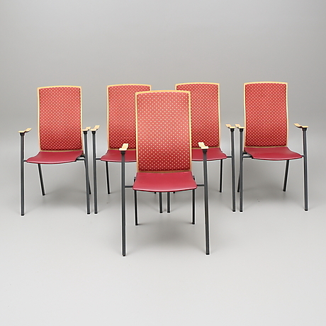 ARMCHAIRS, 5 pcs, office, Klaessons Möbler AB, Fjugesta. Furniture ...