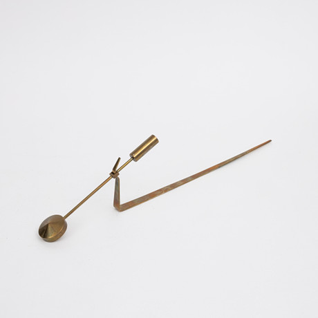 PIERRE FORSELL. “Pendulum”, a brass wall candlestick, Skultuna ...