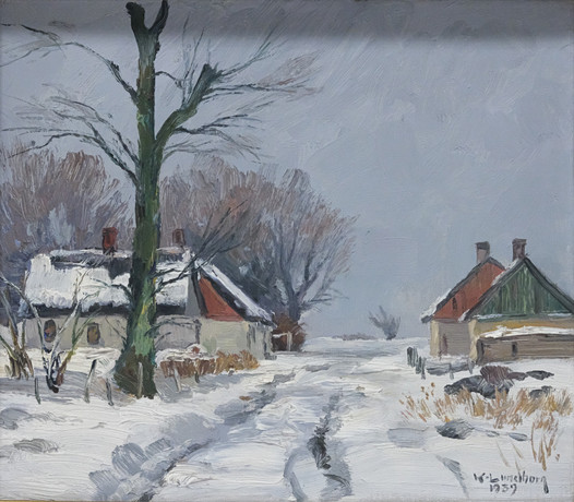 KARL LUNDBORG. OIL ON CANVAS. Art - Paintings - Auctionet