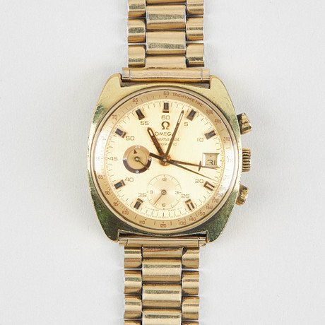OMEGA, Seamaster, gold/steel, automatic, plastic crystal, approx 1972 ...