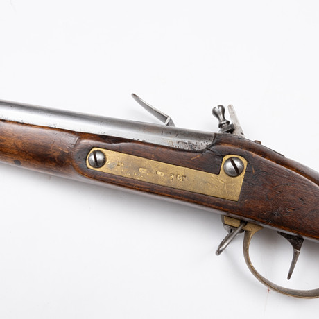 FLINTLÅSRIFLE Swedish m/1791 with charging stake. Weapons & Militaria ...