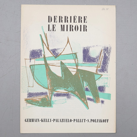 MODERNISM. DERRIÈRE LE MIROIR 1951 WITH THREE ORIGINAL LITHOGRAPHS IN ...