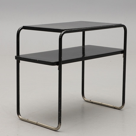 A 1930s funkis steel tube side table. Furniture - Tables - Auctionet