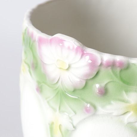 A 20th century Art Nouveau majolica outer lining. Ceramics & Porcelain ...