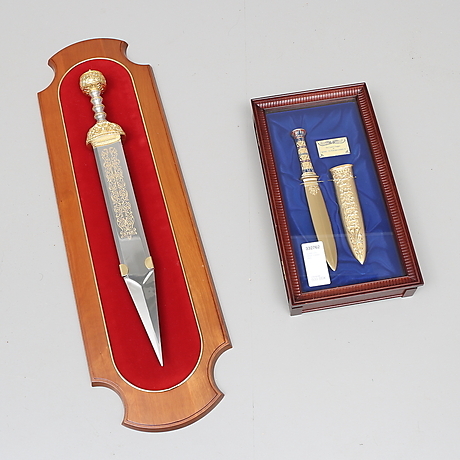 SWORD and DAGGER, Franklin Mint. Weapons & Militaria - Edged weapons ...