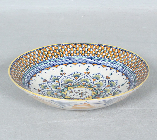 ANTONIO MARGARITELLI. keramisk skål, Deruta Keramik. Keramik & porcelæn ...