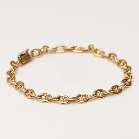 A gold 18k bracelet by Gustav Dahlgren & Co, Malmö,1934. Jewellery & Gemstones - Bracelets ...