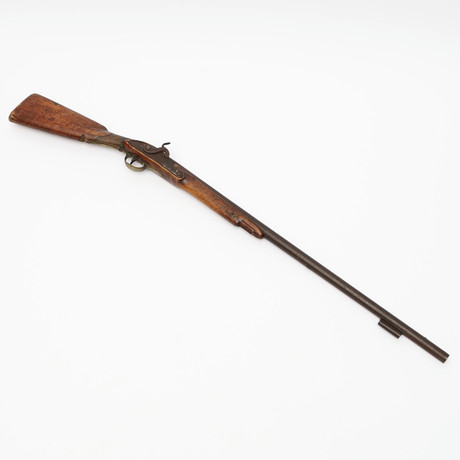 A 19th century slingshot rifle. Weapons & Militaria - Guns & Rifles ...