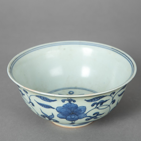 Blue and white Kumme in the style of Wanli, 20. Jh. Asiatica - Auctionet