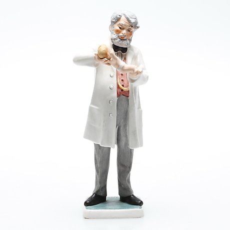 FIGURINE, "Doctor with infant", Germany, Goebel. Ceramics & Porcelain ...