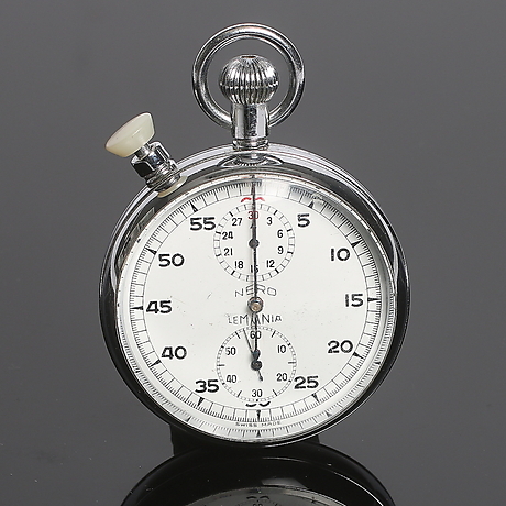 STOPWATCH, steel, "Lemandia", Switzerland. 1950s. Clocks & Watches ...