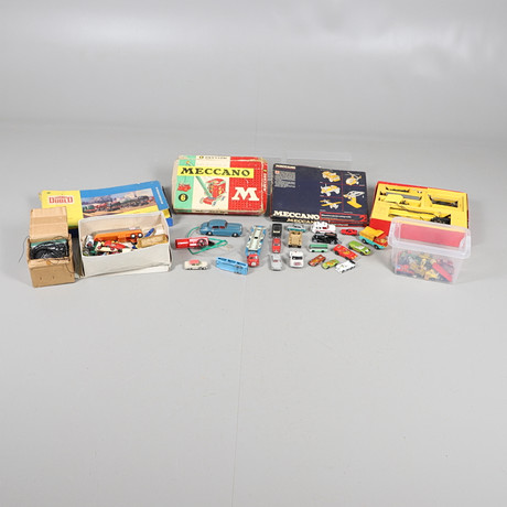 MECCANO, HORNBY & PRESSGJUTNA LEKSAKER. Leksaker - Leksaker - Auctionet