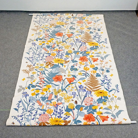 GOCKEN JOBS (1914 - 1995), tyg/bonad, "Stugrabatt", Jobs Boden, Leksand ...