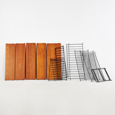 NILS & KAJSA STRINNING. A mid-20th century “String” shelving system ...