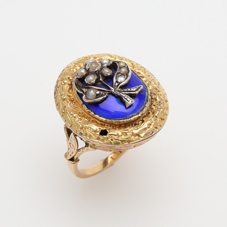 ANTIK RING. Smycken & Ädelstenar - Ringar - Auctionet