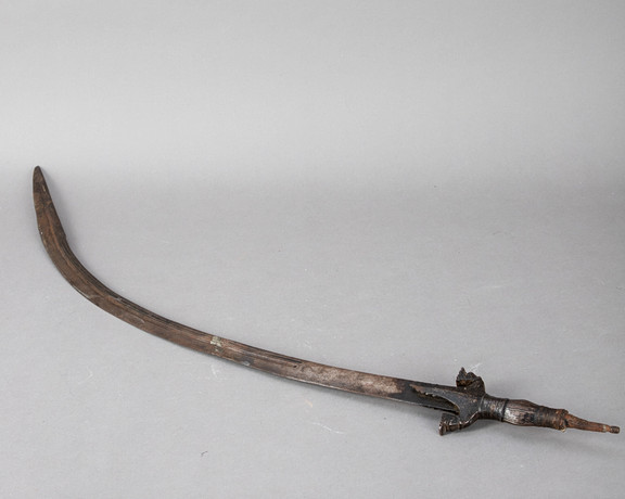 curved saber 'Pulwar', Afghanistan/ India. Weapons & Militaria - Edged ...