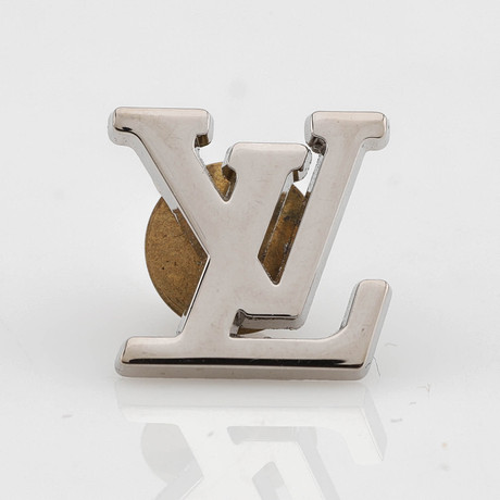 LOUIS VUITTON, pin, silverfärgad metall. Vintagekläder & Accessoarer ...