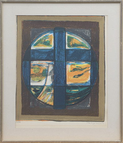 MAX GREGOR CARLSSON. LITO, signerad, 1974. Konst - Grafik - Auctionet