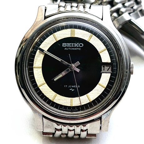 SEIKO 7005-7110. STEEL. AUTOMATIC MOVEMENT. CIRCA 1970. Clocks ...