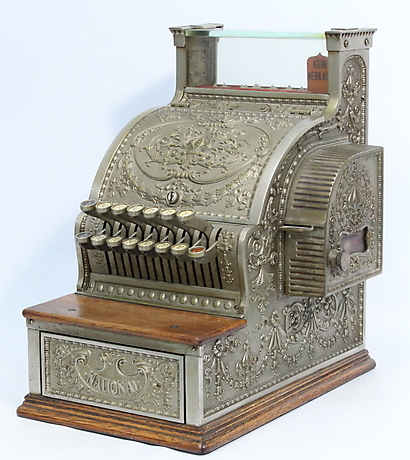 CASHIER, vintage, National, for the German market. Miscellaneous ...