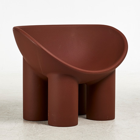 FAYE TOOGOOD. “Roly Poly Armchair”, armchair, for Driade, brown ...