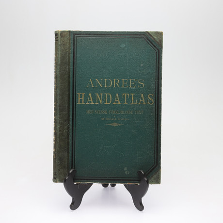 A MAP BOOK, Richard Andree's Great Hand Atlas in Eighty-Six Maps ...