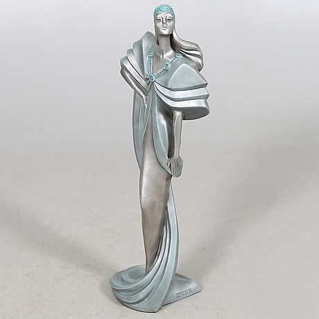 SCULPTURE, cast, Alexander Daniel, Austin prod. 1989. Signed. Art ...