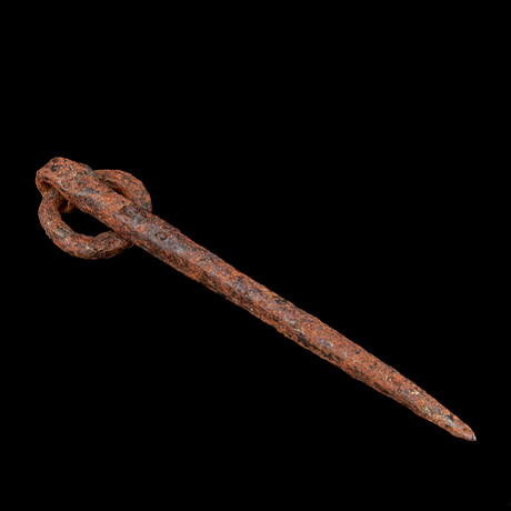 COSTUME NEEDLE, Viking Age, ca 800-1100 AD, iron. Miscellaneous ...