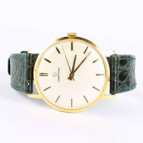 ARMBANDSUR. Certina, boett i 18k Guld, automatic. Klockor & Ur ...
